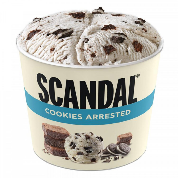 Παγωτό SCANDAL Cookies Arrested 140ml/85gr