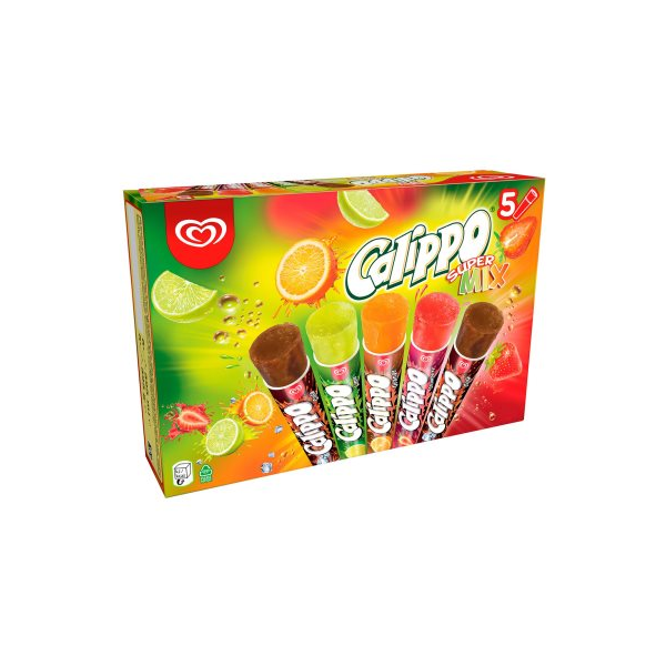 Παγωτό ALGIDA Calippo γρανίτες supermix 5τμχ 525gr/525ml