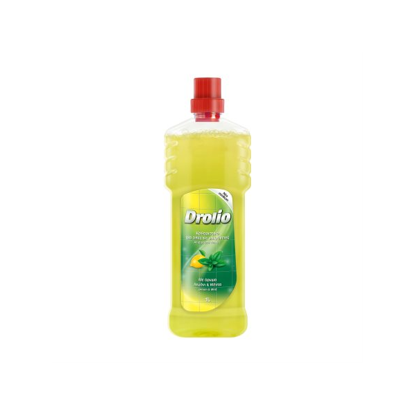 Καθαριστικό DROLIO γενικής χρήσης λεμόνι & μέντα 1lt