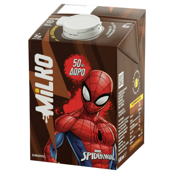 Σοκολατούχο γάλα MILKO 500ml (450ml+50ml δώρο)