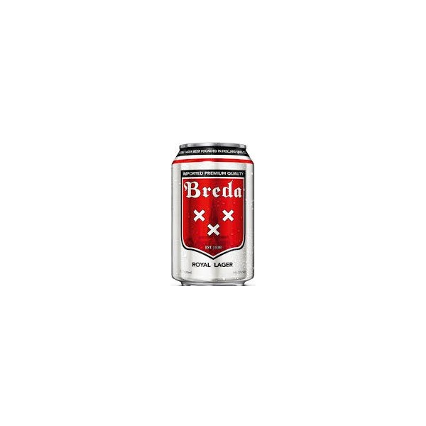 Μπύρα BREDA Royal lager κουτί 330ml