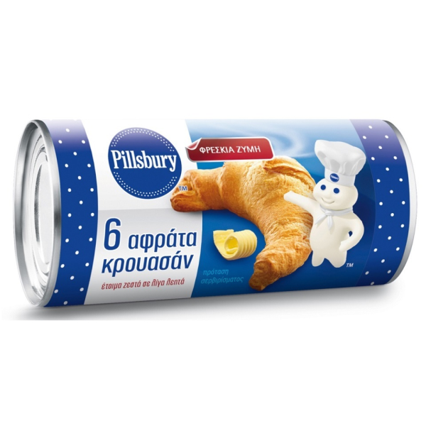 Ζύμη PILLSBURY για 6 κρουασάν 230gr (-0,50€)