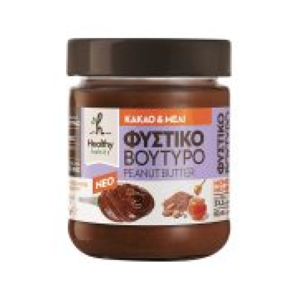 Φυστικοβούτυρο HEALTHY HABITS κακάο & μέλι 180gr
