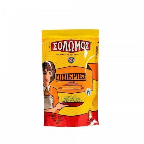 Πιπεριές ΣΟΛΩΜΟΣ σε σακουλάκι 400gr (Στρ.β 200gr)