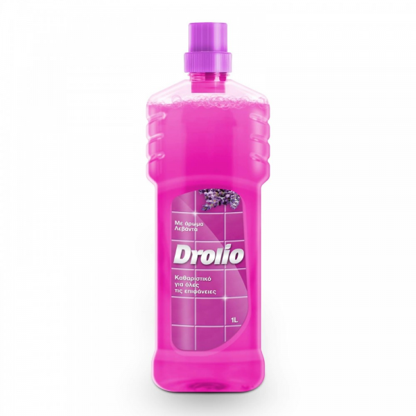 Καθαριστικό DROLIO γενικής χρήσης με άρωμα Λεβάντα 1lt